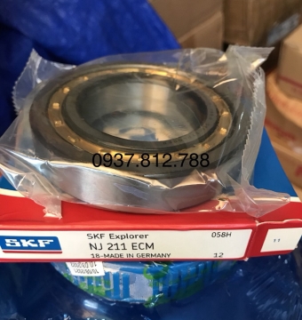 vòng bi SKF NJ 211 ECM, bạc đạn SKF NJ 211 ECM, Dũng Tấn Phát